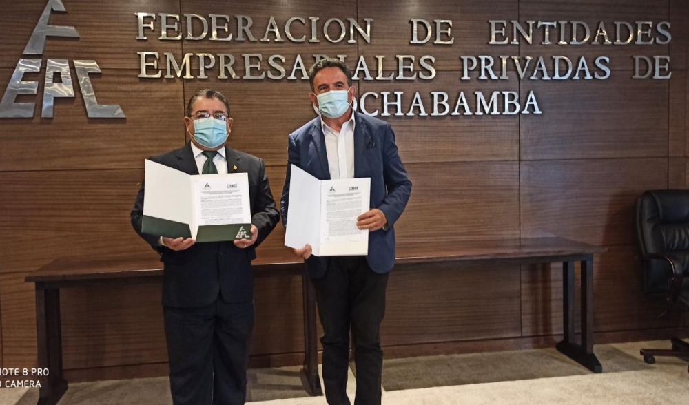EMPRESARIOS DE COCHABAMBA Y EL IBCE FIRMAN ACUERDO QUE PERMITIRÁ ...